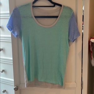 J Crew Linen Tee